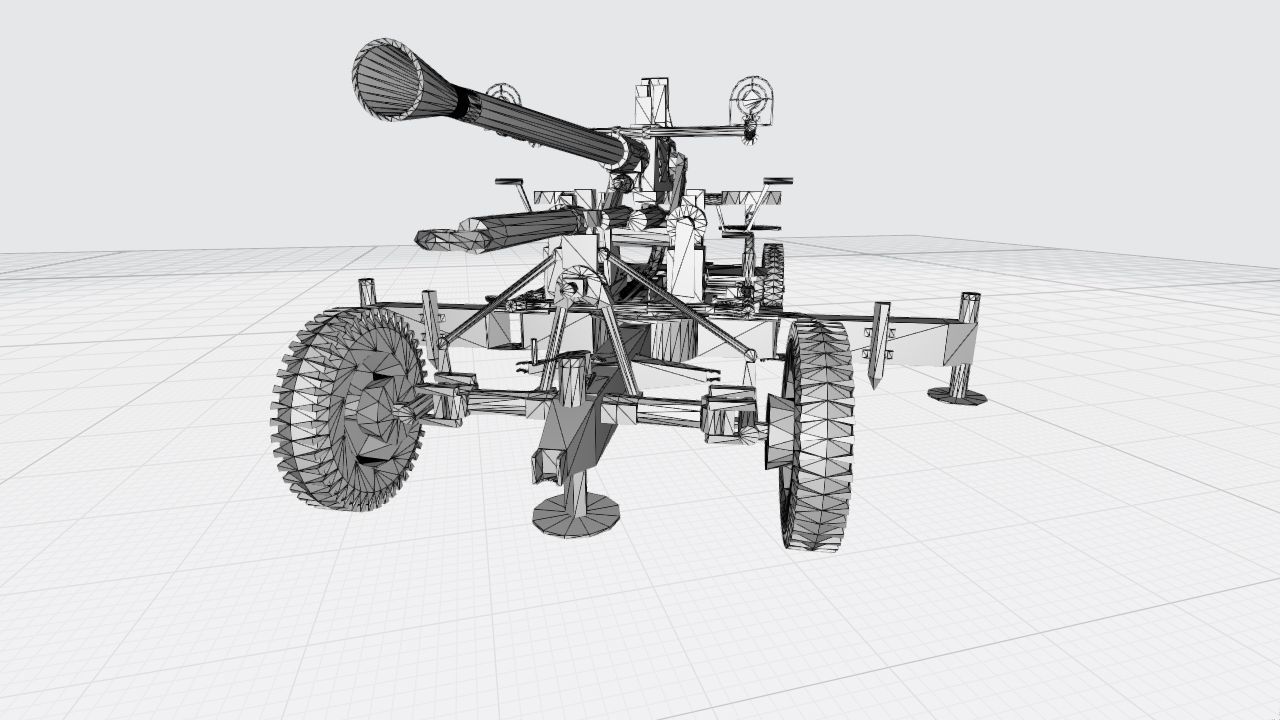3D model Bofors 40 mm AA Gun VR / AR / low-poly | CGTrader