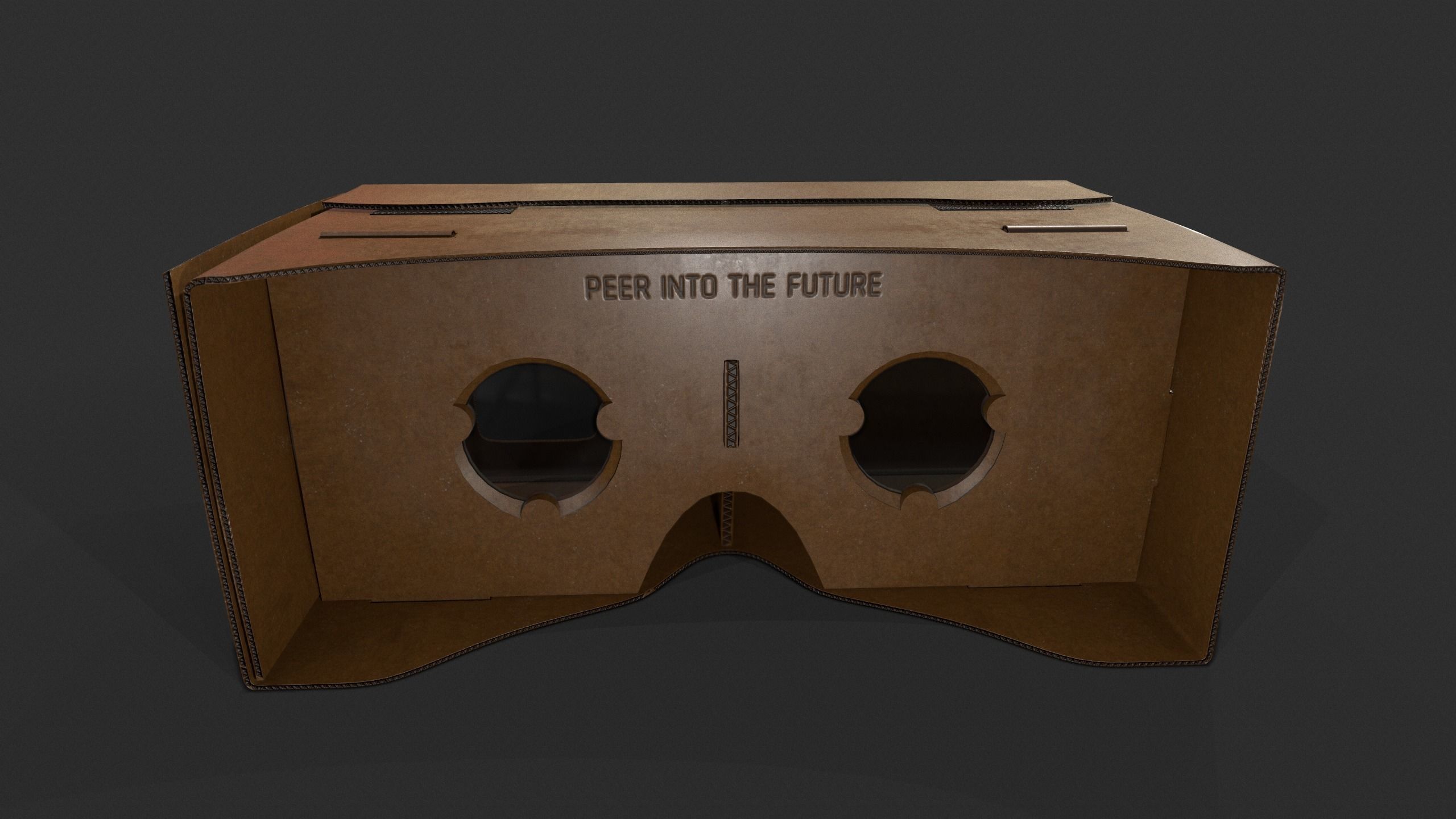 VR Cardboard 3D model | CGTrader