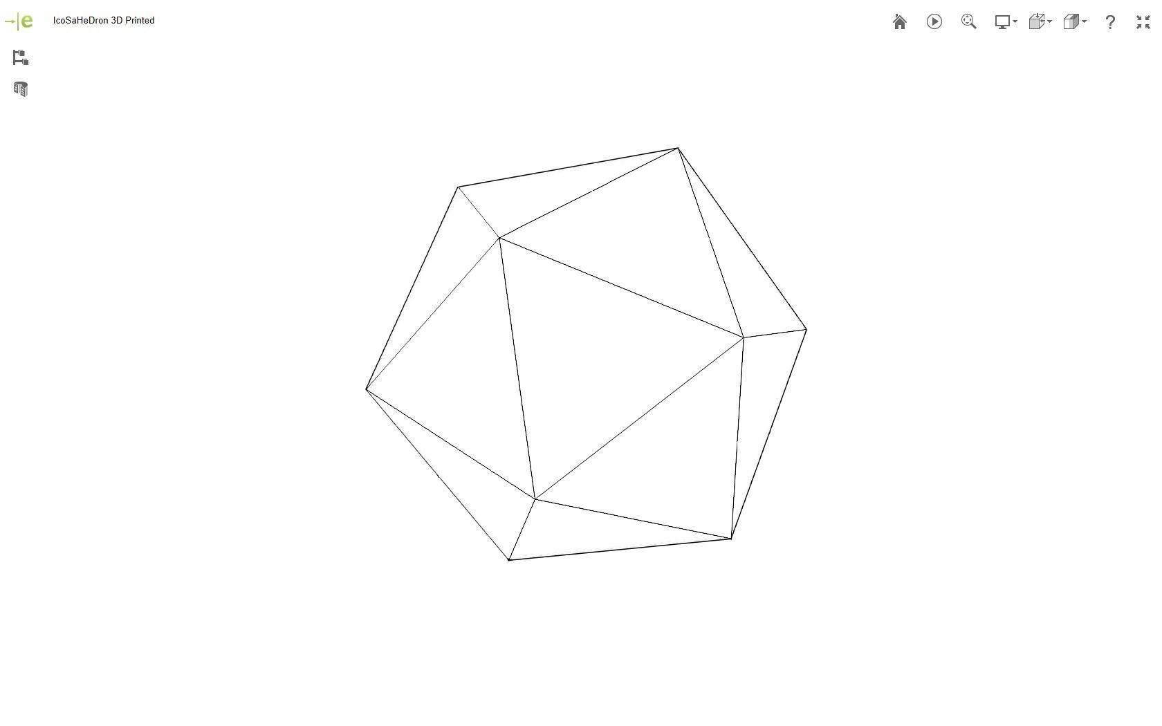 IcoSaHeDron 3D model 3D printable | CGTrader