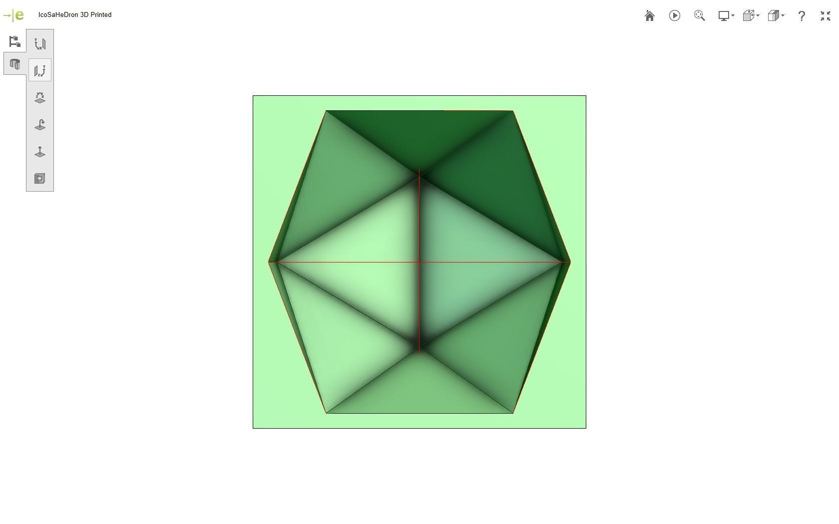 IcoSaHeDron 3D model 3D printable | CGTrader