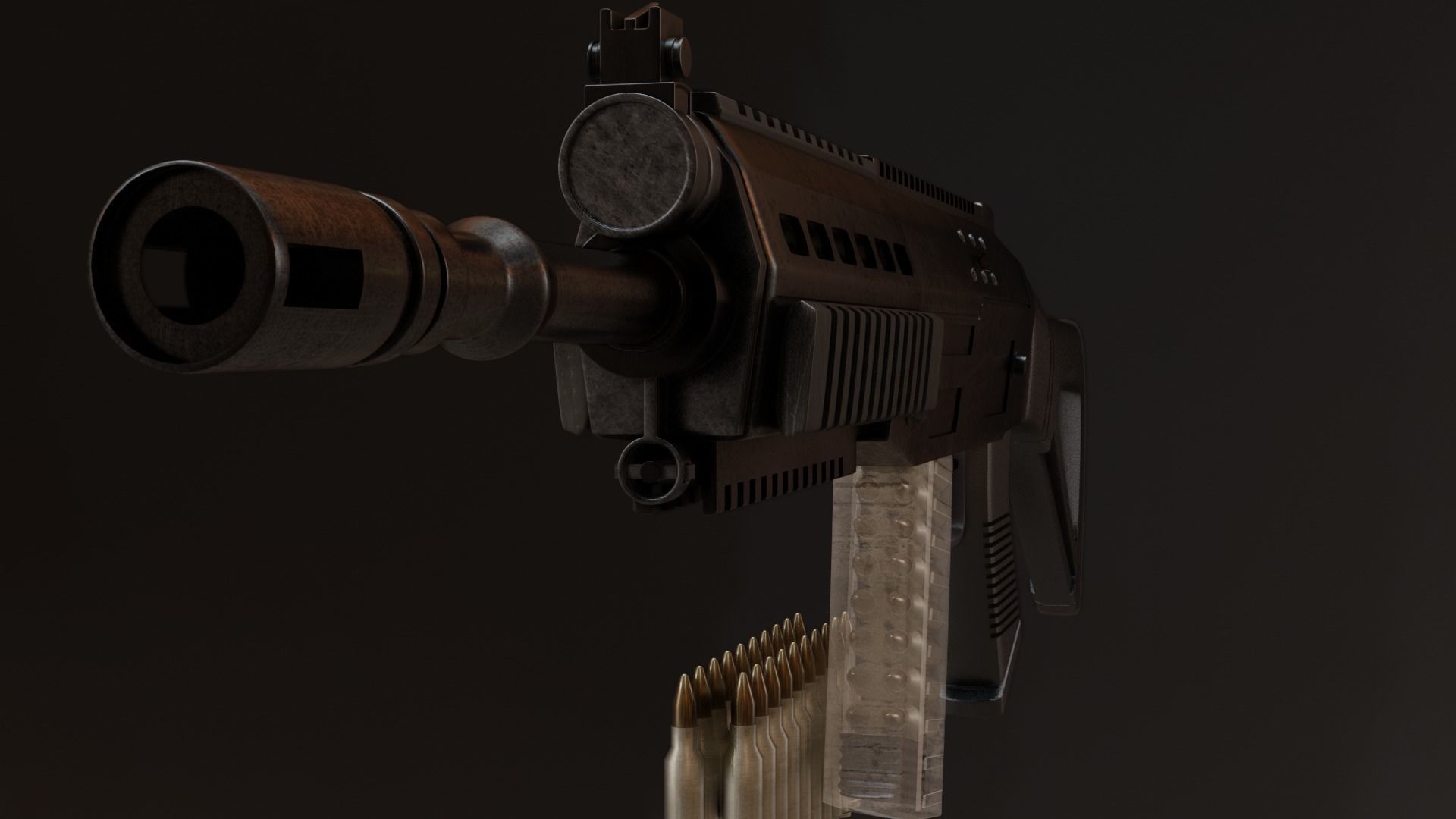 SIG SG 553 3D model | CGTrader