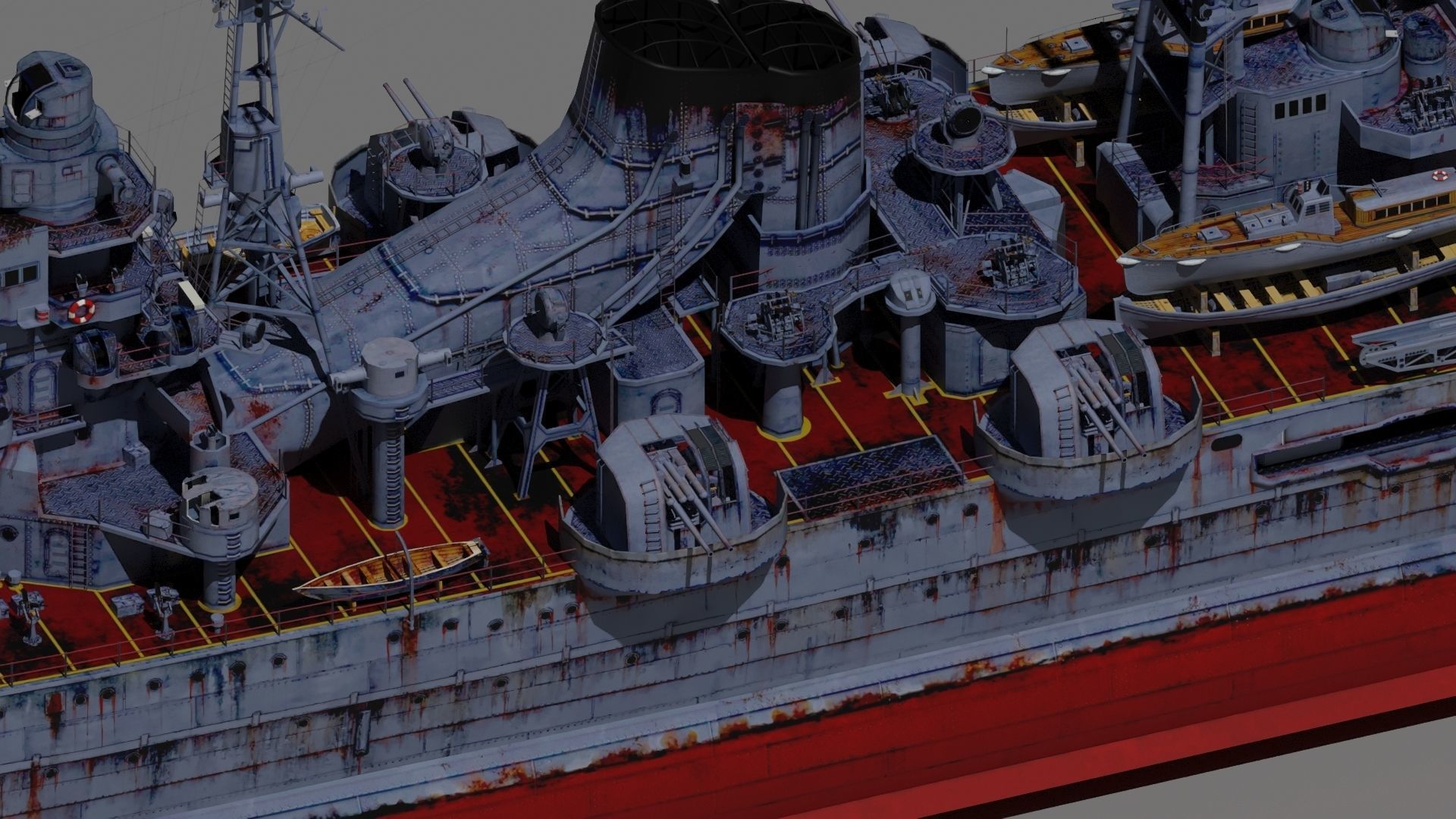 IJN Mogami 3D model | CGTrader