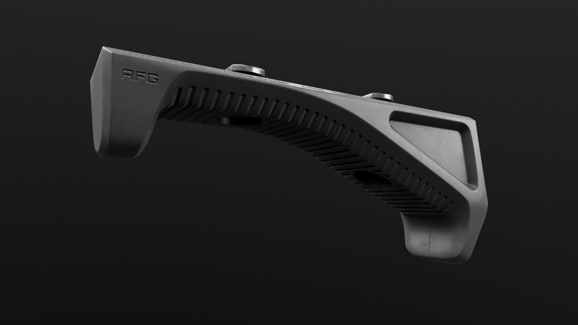 3D model Magpul M-LOK AFG Angled Fore Grip VR / AR / low-poly | CGTrader