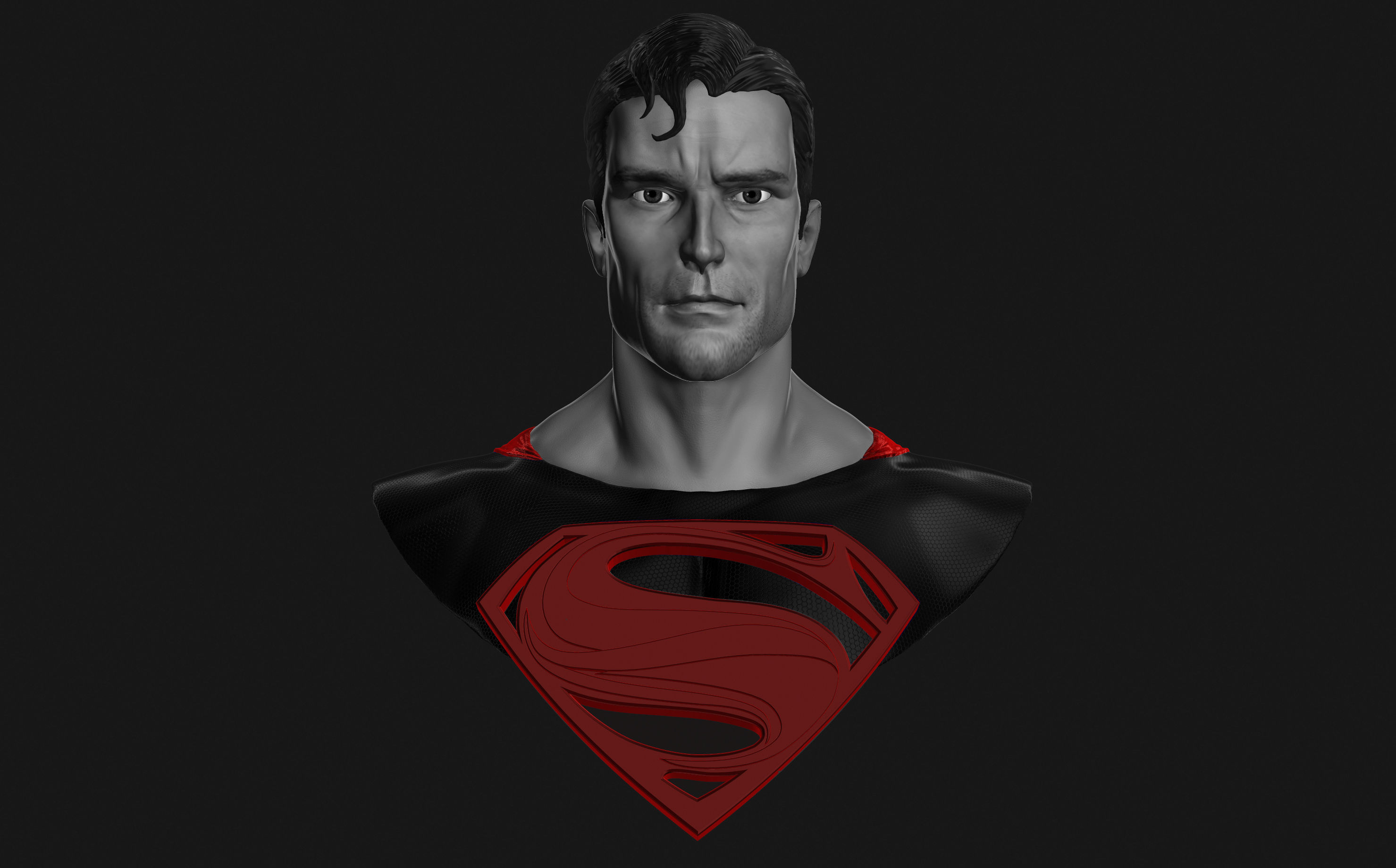 Superman - realistic 3D model | CGTrader
