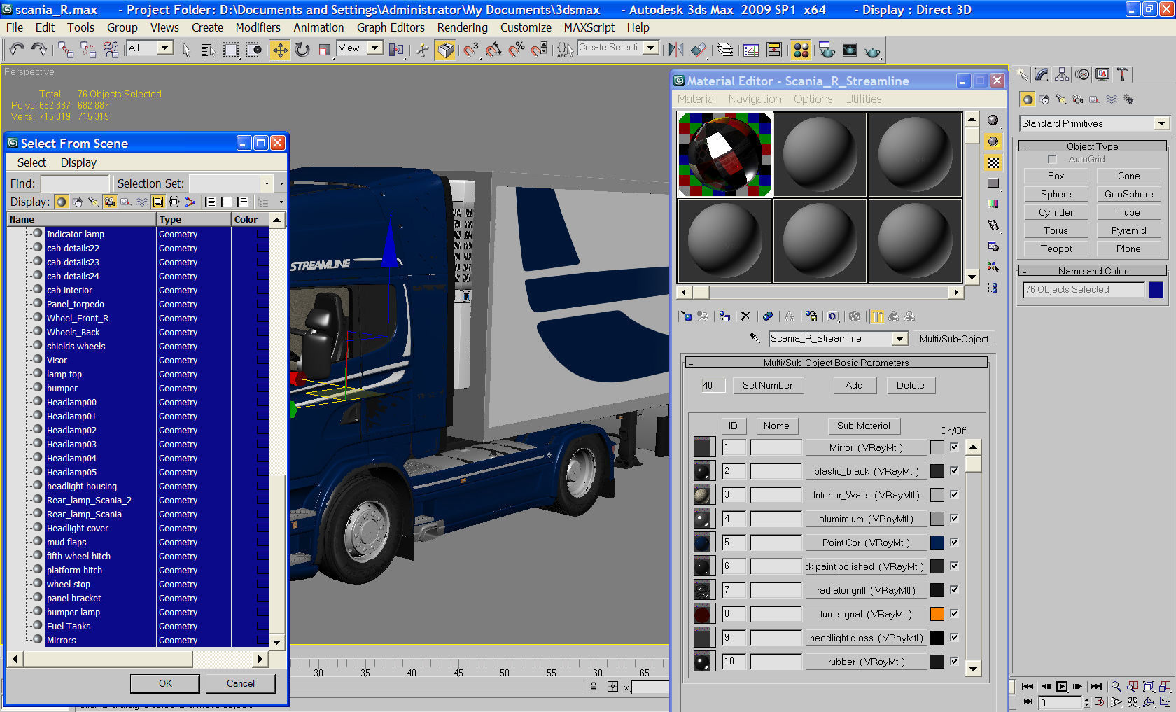 Streamline truck 2013 3D model | CGTrader