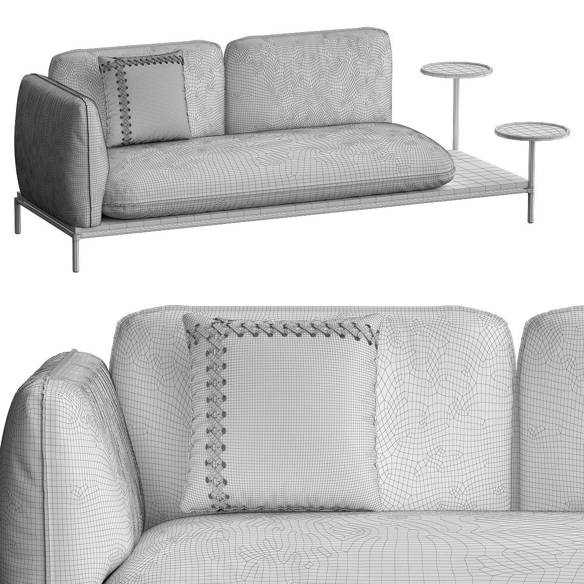 3D model Sofas low poly 3d model collection VR / AR / low-poly | CGTrader