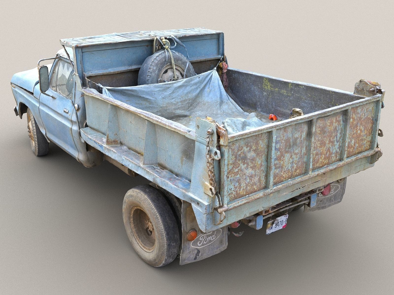 3D model Car Wreck Pack VR / AR / low-poly | CGTrader