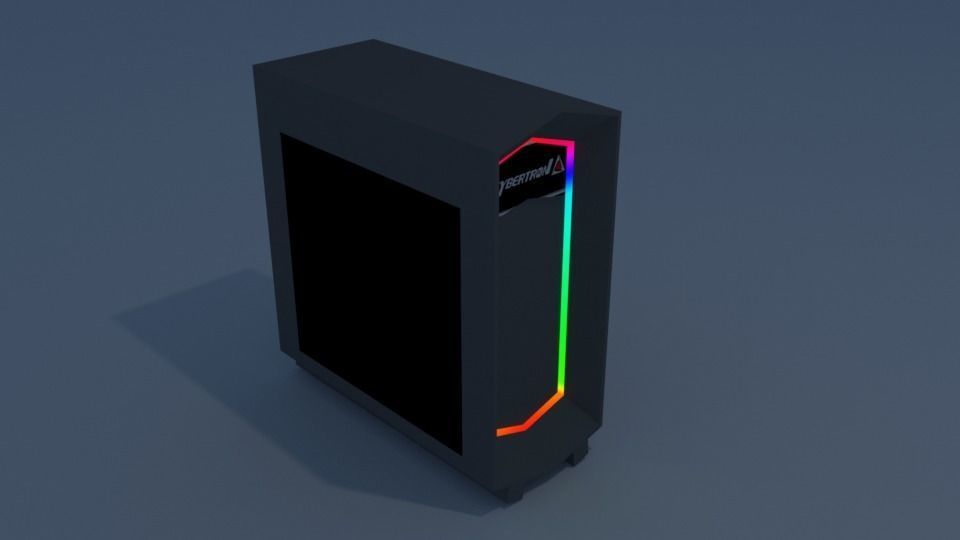 Gaming PC free 3D model | CGTrader