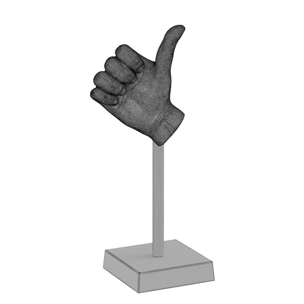 Hand figurine 3D model | CGTrader