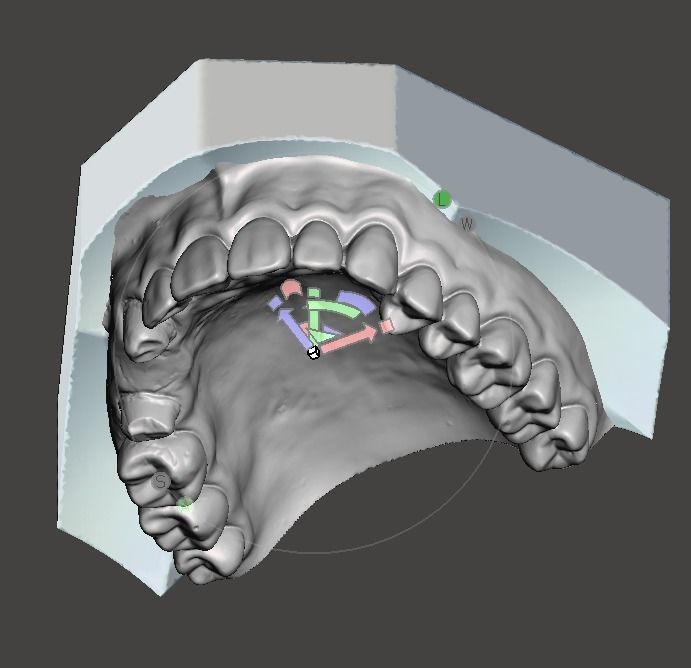 upper and lower ortho model bases 3D model 3D printable | CGTrader
