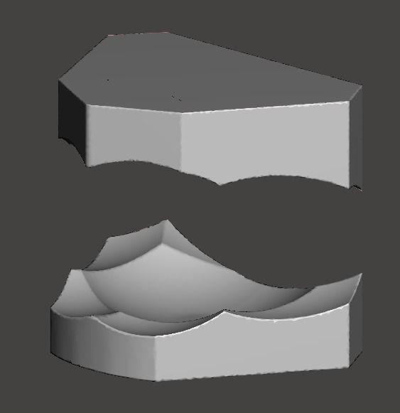 upper and lower ortho model bases 3D model 3D printable | CGTrader