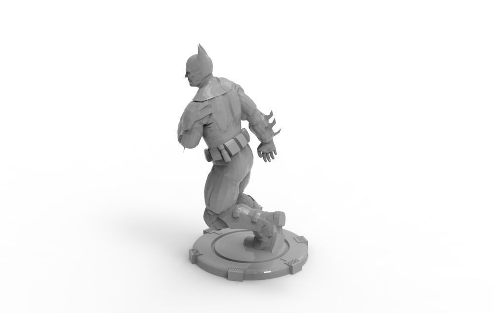 Batman - Speed Running Pose 3D model 3D printable | CGTrader