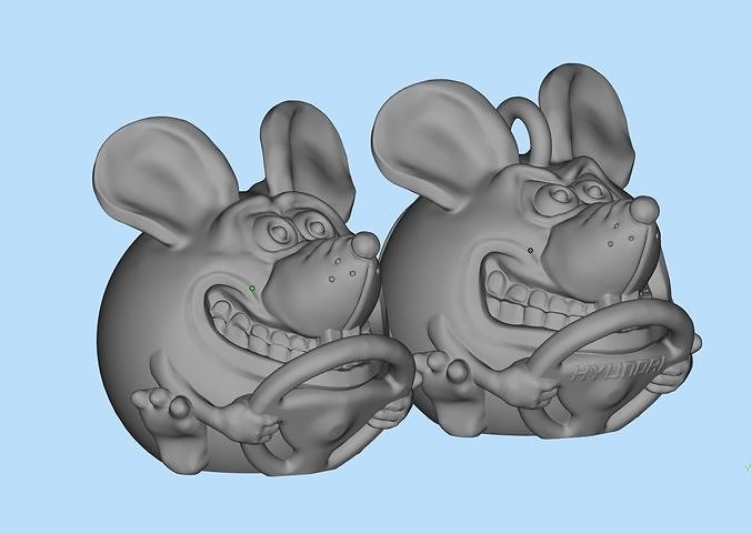 Mouse auto Logo 3D model | CGTrader