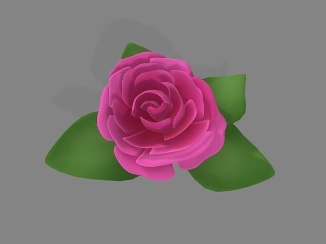 Pink Flower 3D model | CGTrader
