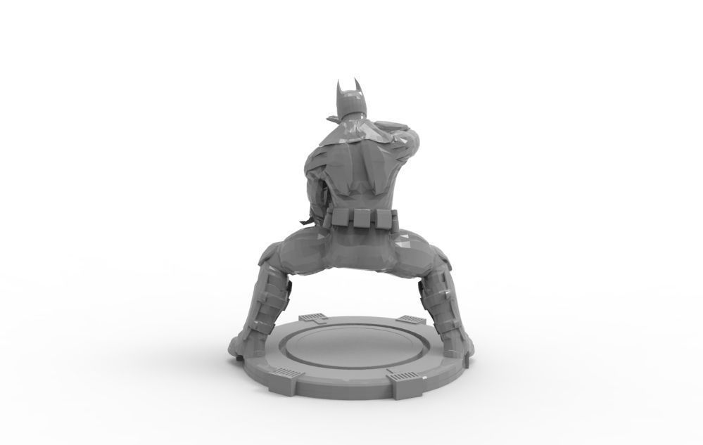 Batman - Fight Pose 3D model 3D printable | CGTrader