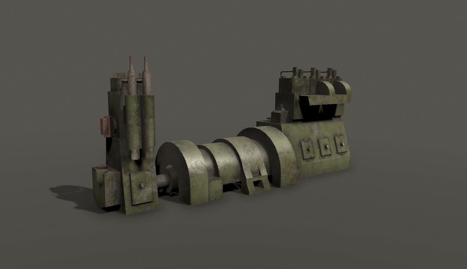 3D model Low poly machinery models pack VR / AR / low-poly | CGTrader