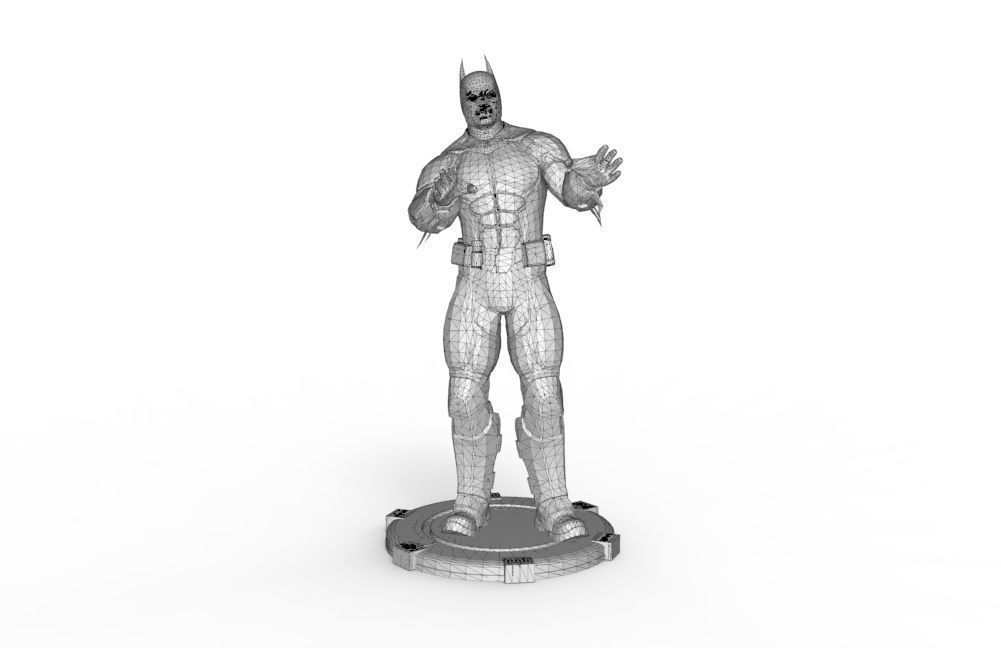 Batman - Hands Forward Gesture 3D model 3D printable | CGTrader