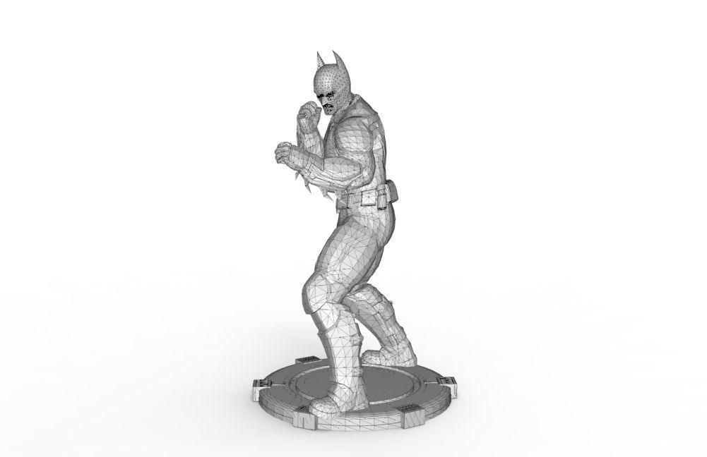Batman - Knee Jabs To Uppercut 3D model 3D printable | CGTrader