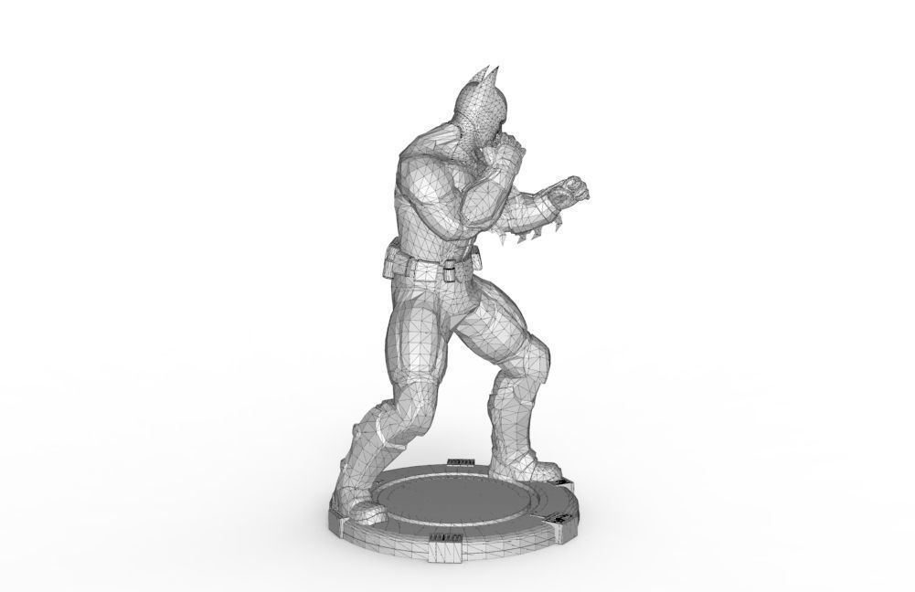 Batman - Knee Jabs To Uppercut 3D model 3D printable | CGTrader
