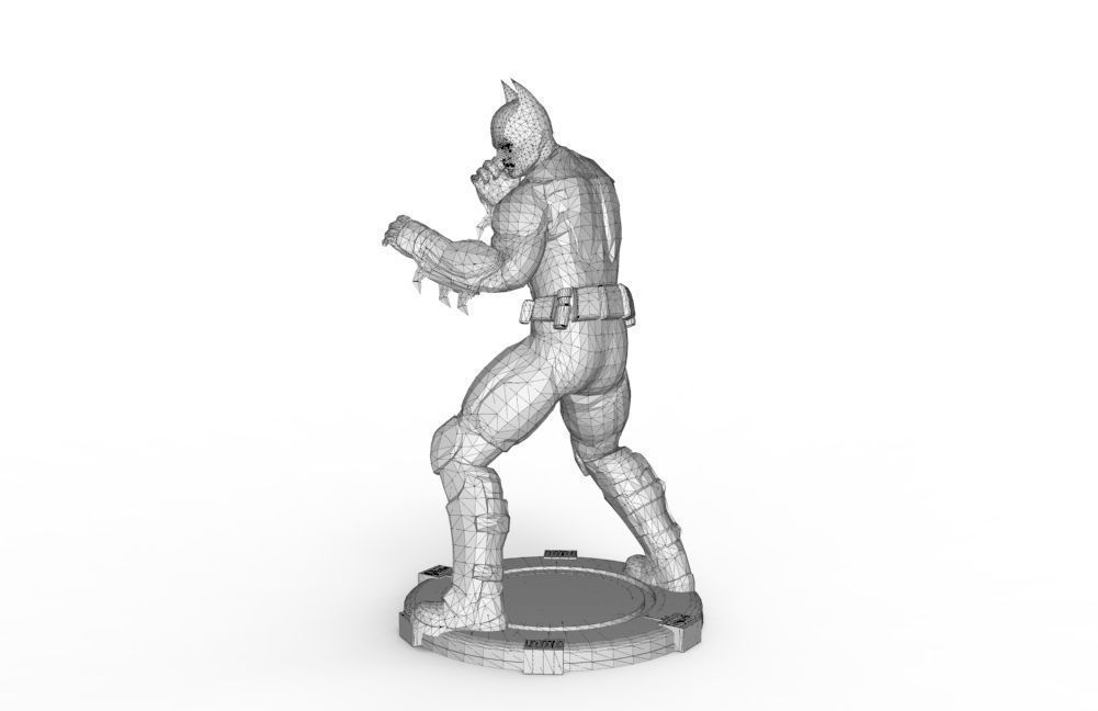 Batman - Knee Jabs To Uppercut 3D model 3D printable | CGTrader