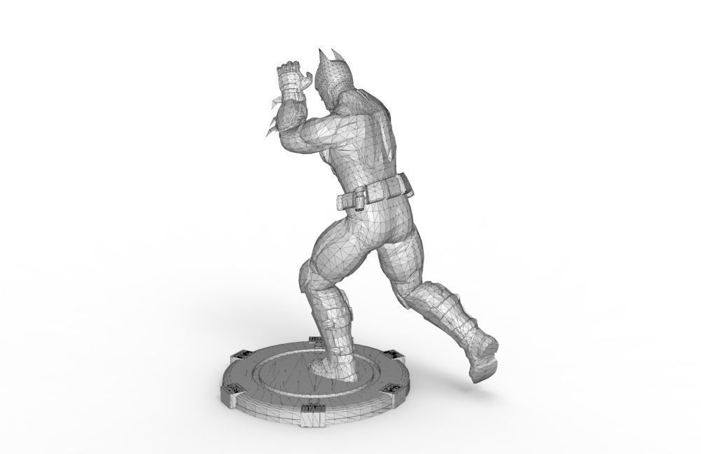 Batman - Knee Jabs To Uppercut 3D model 3D printable | CGTrader
