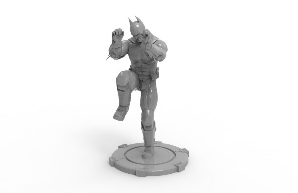 Batman - Knee Jabs To Uppercut 3D model 3D printable | CGTrader
