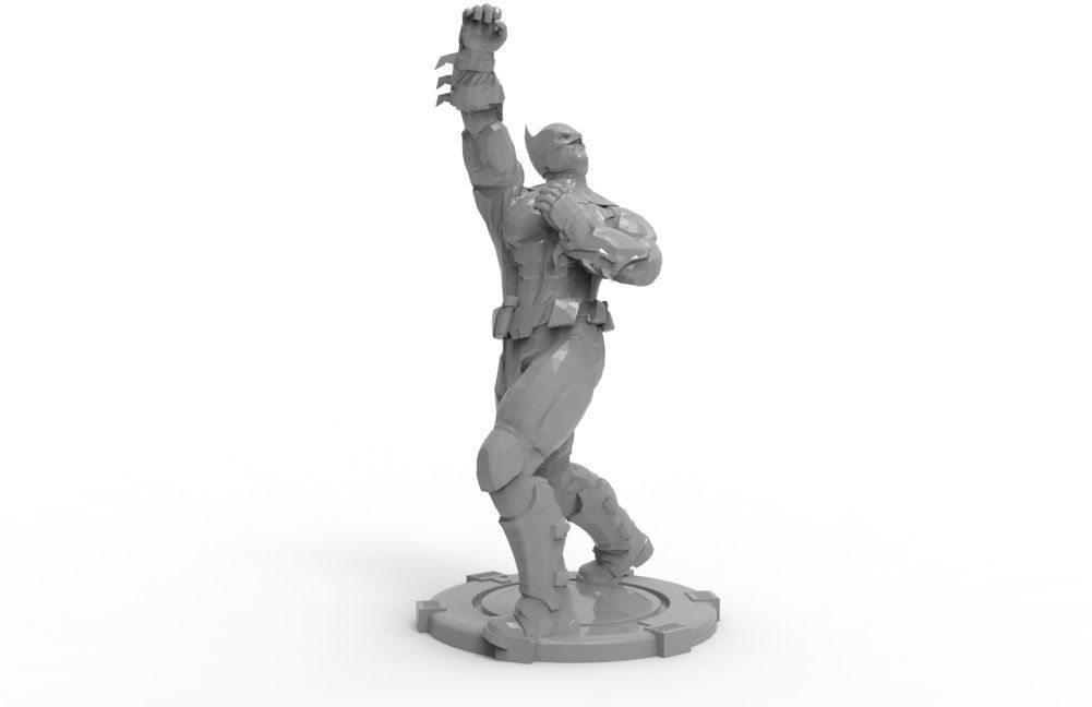 Batman - Knee Jabs To Uppercut 3D model 3D printable | CGTrader