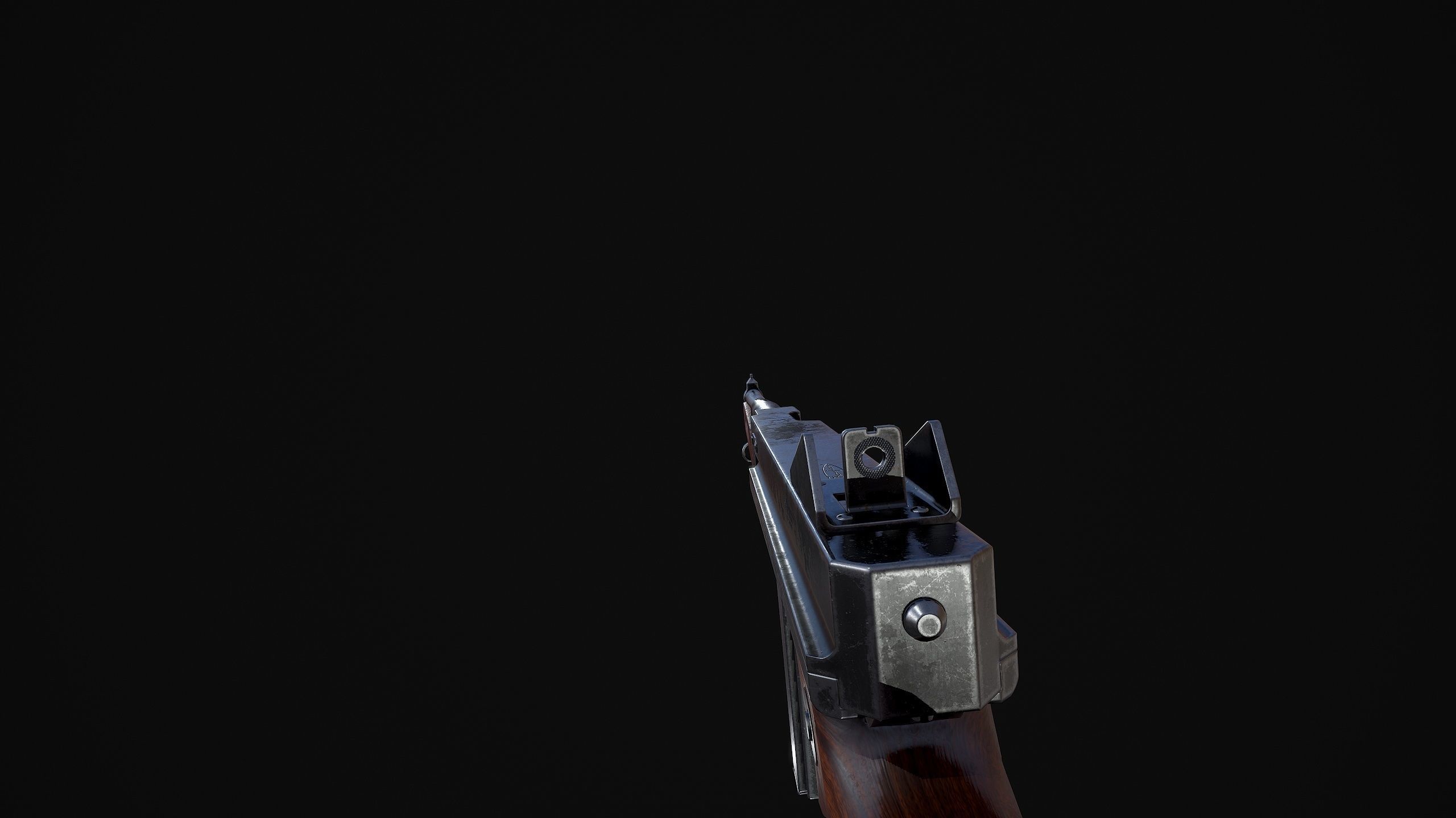 3D model M1A1 Thompson VR / AR / low-poly | CGTrader