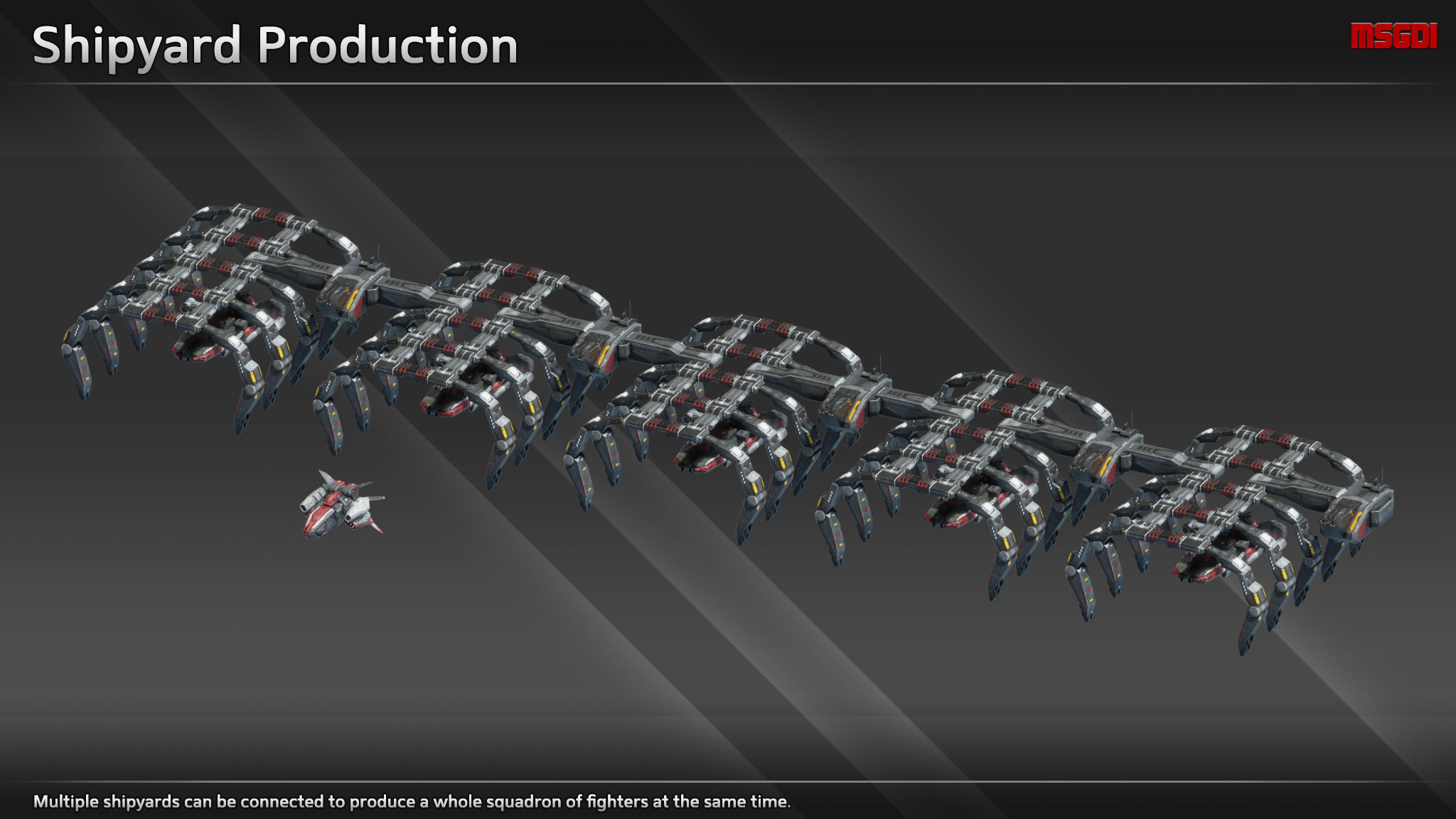 3D model Spaceship Shipyard Class I VR / AR / low-poly | CGTrader