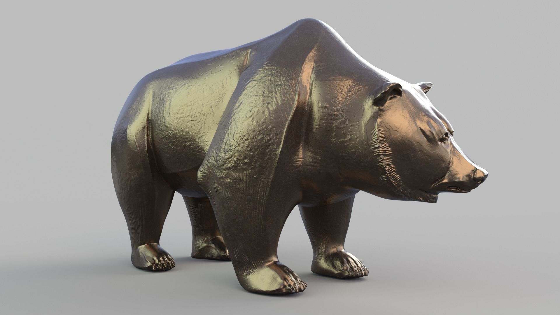 Bear Exchange 3D model | CGTrader