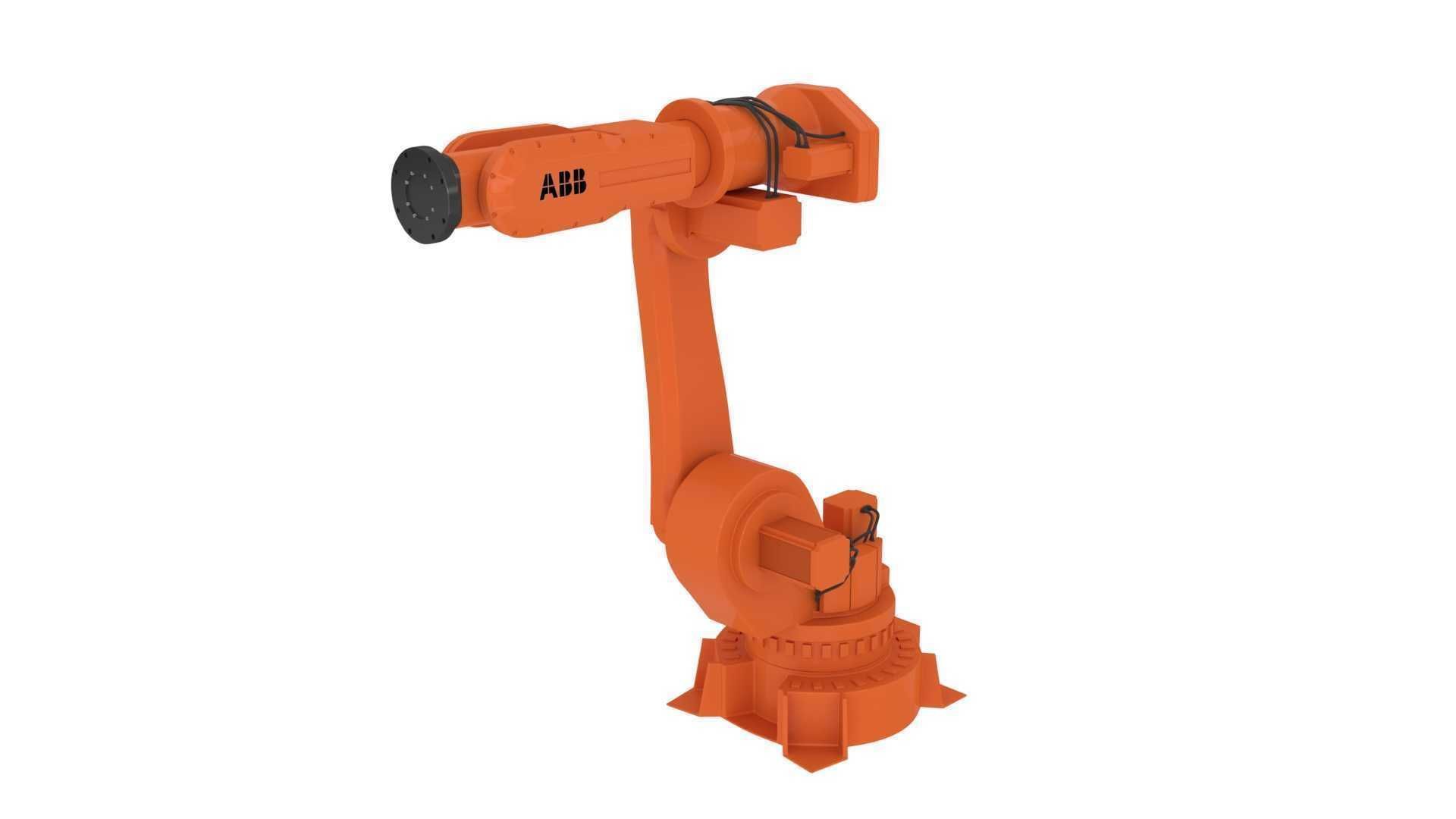 ABB IRB 6620 Industrial Robot 3D model | CGTrader