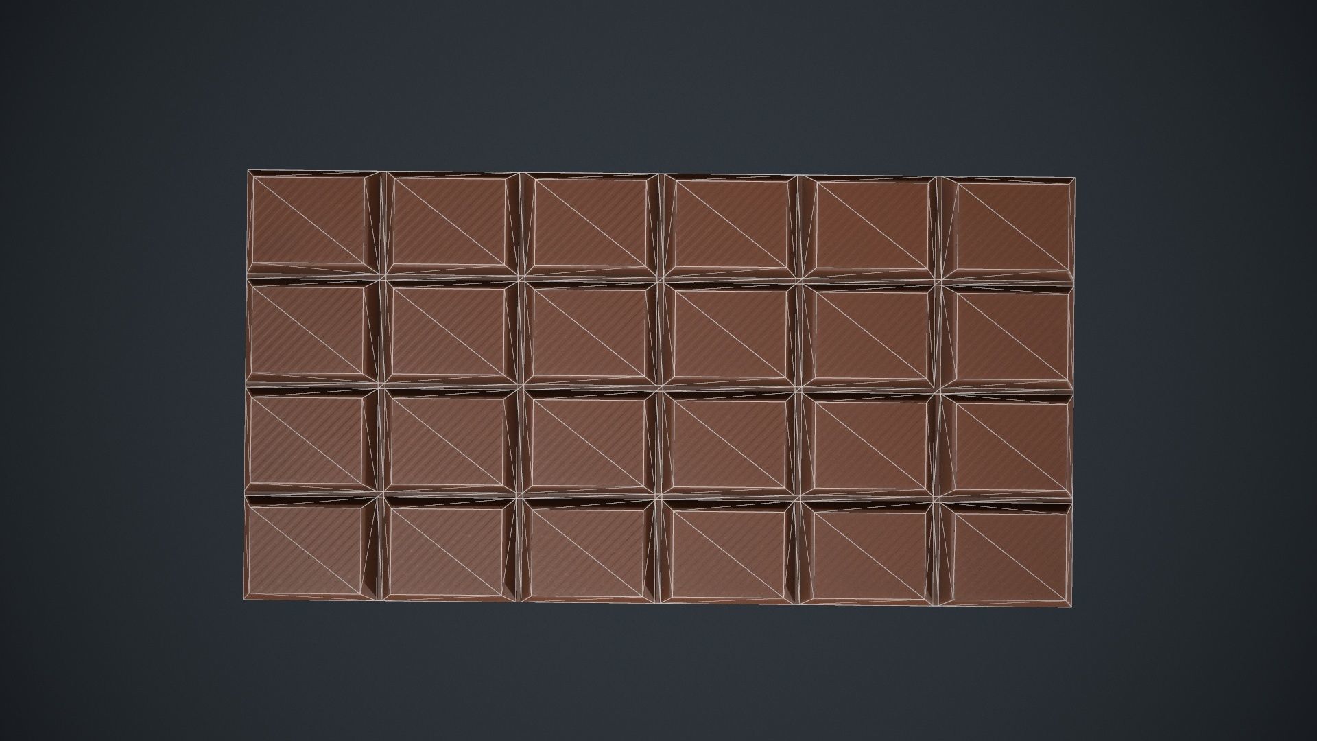 3D model Chocolate Bar VR / AR / low-poly | CGTrader