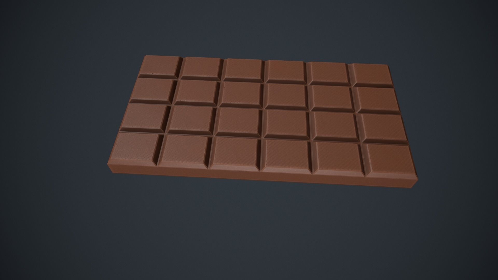 3D model Chocolate Bar VR / AR / low-poly | CGTrader