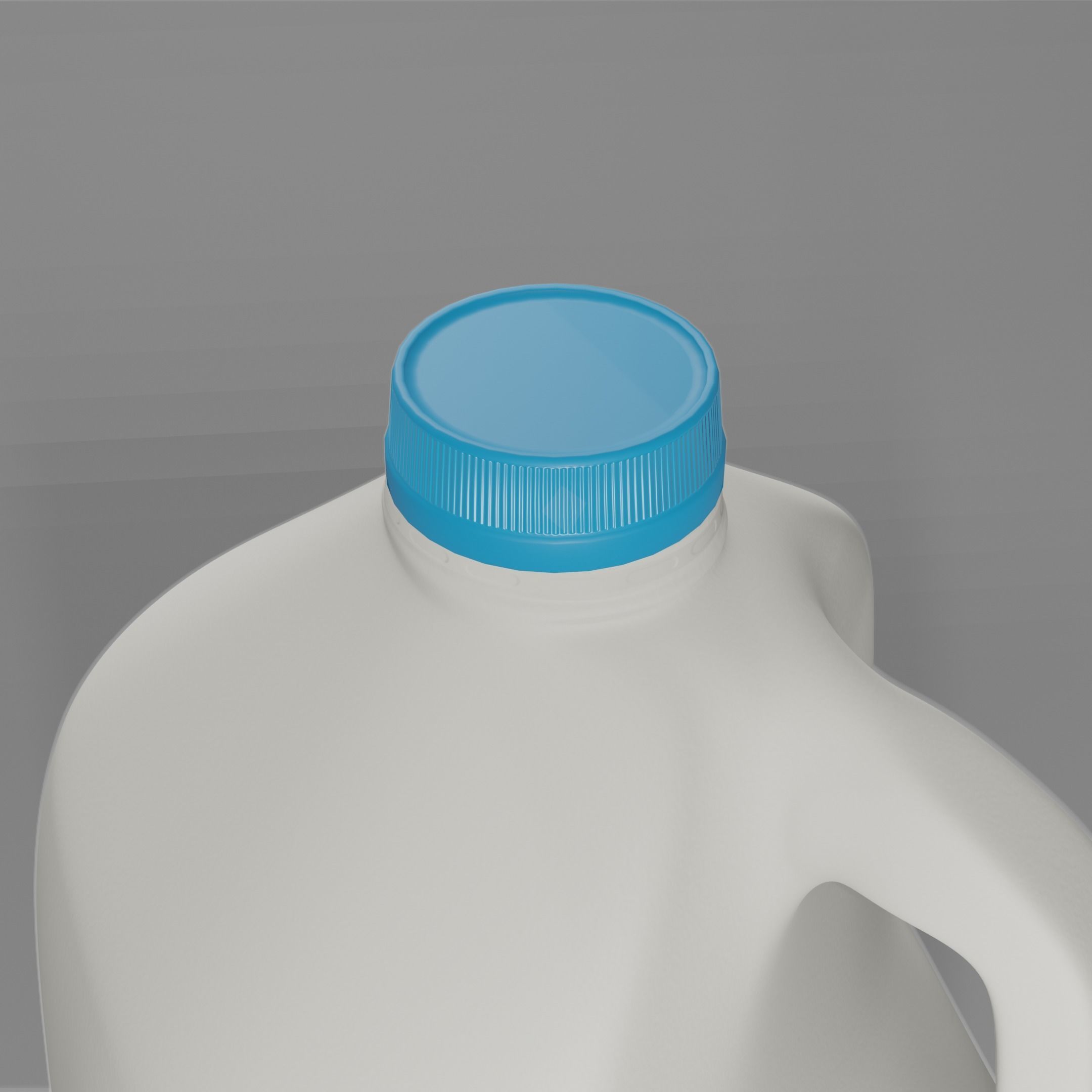 Milk Jug with Professionally Designed Label and Detailed Cap 3D model ...