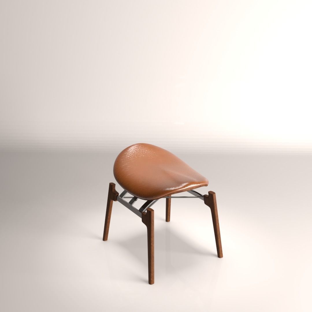 Puff Saddle 3D model | CGTrader