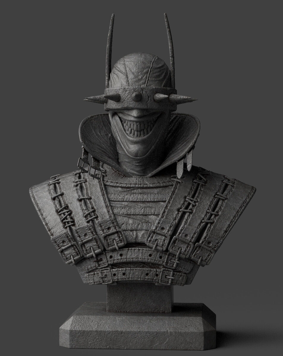 Batman Who laughs 3D model 3D printable | CGTrader