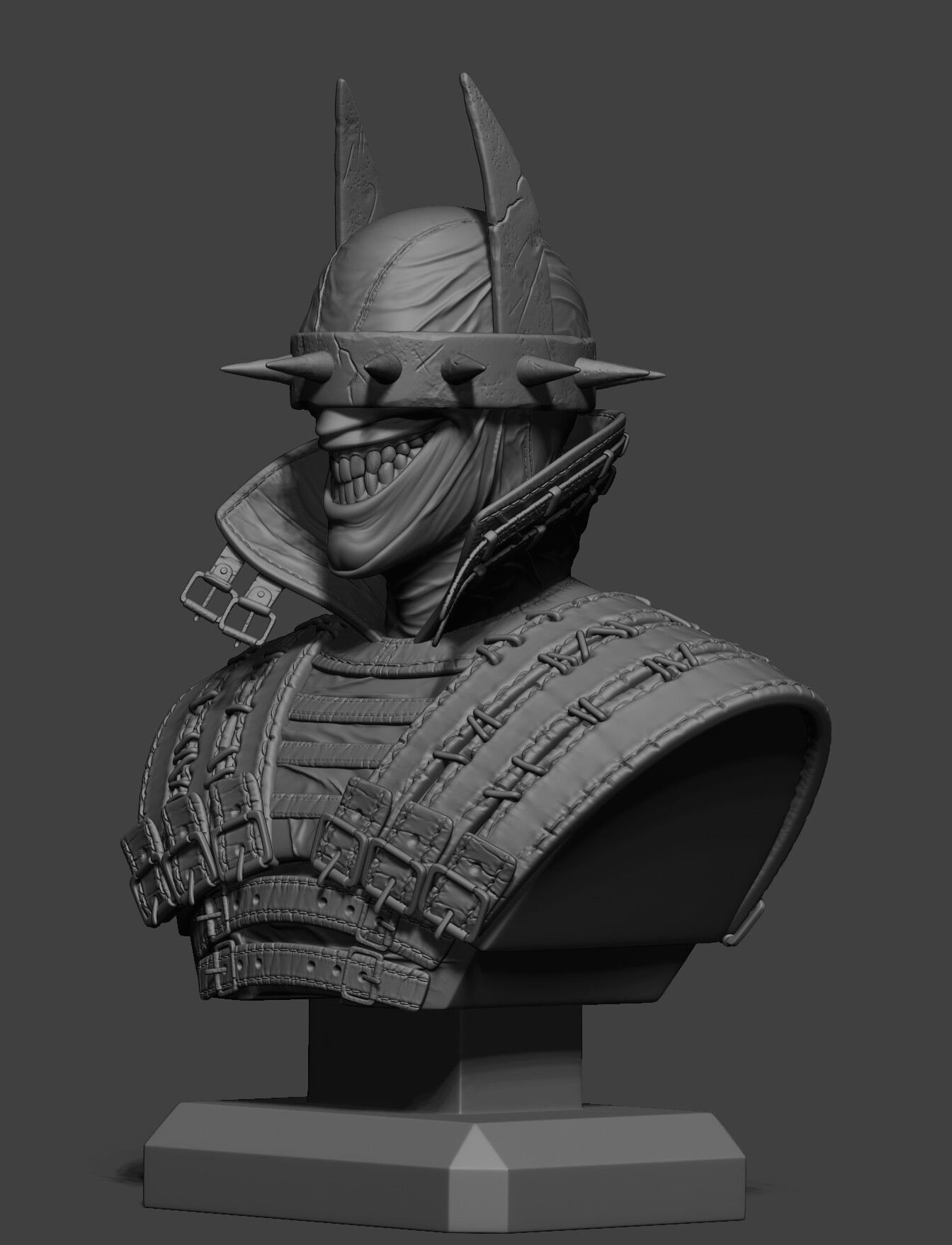Batman Who laughs 3D model 3D printable | CGTrader
