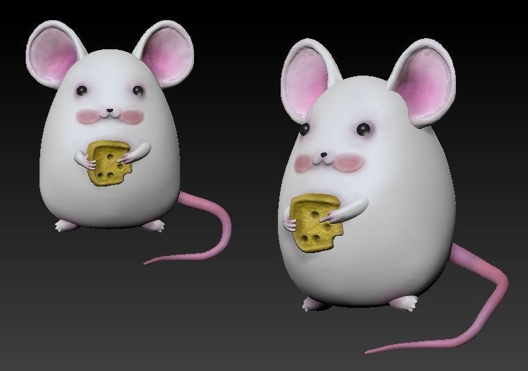 mouse 3D model 3D printable | CGTrader