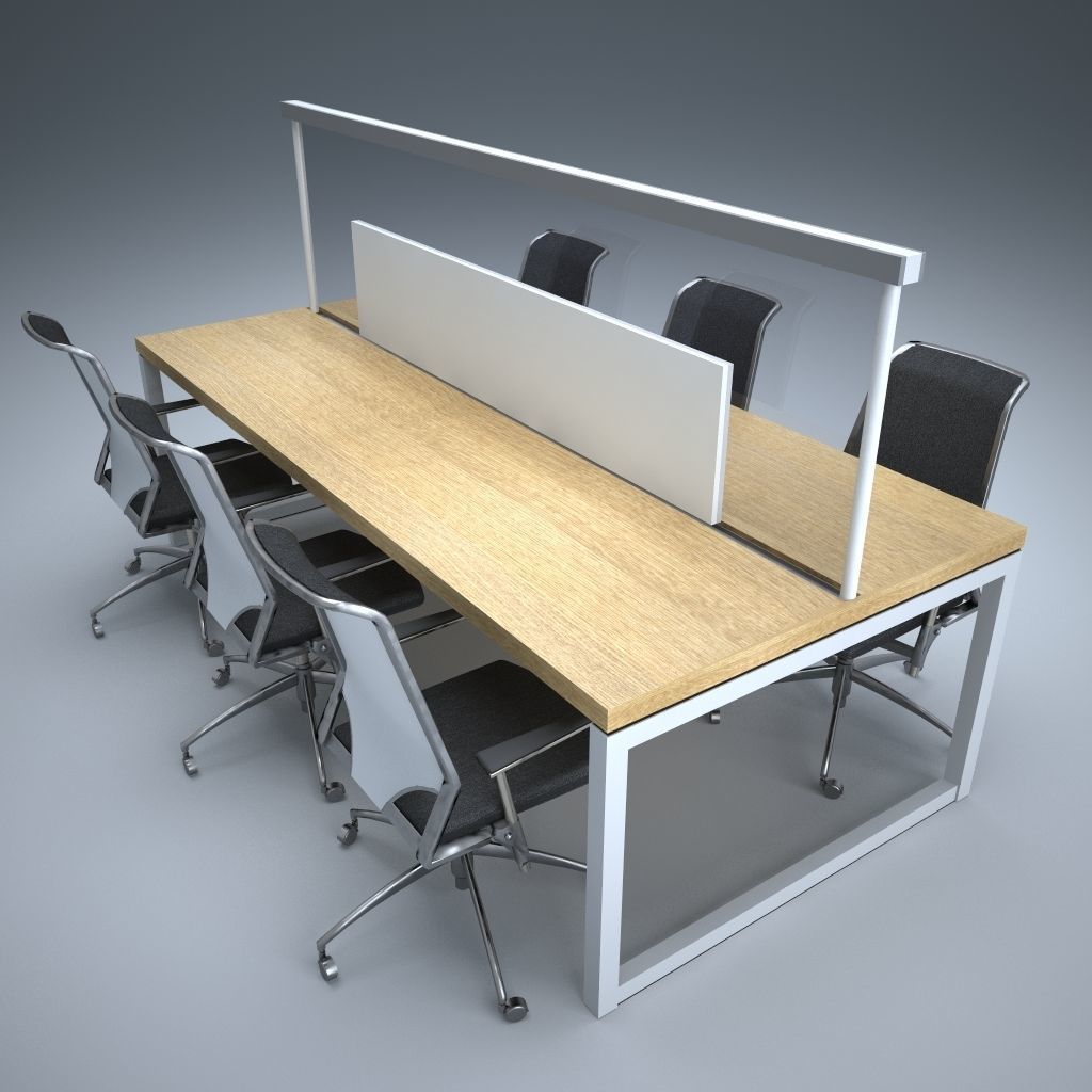 library table 3D model | CGTrader