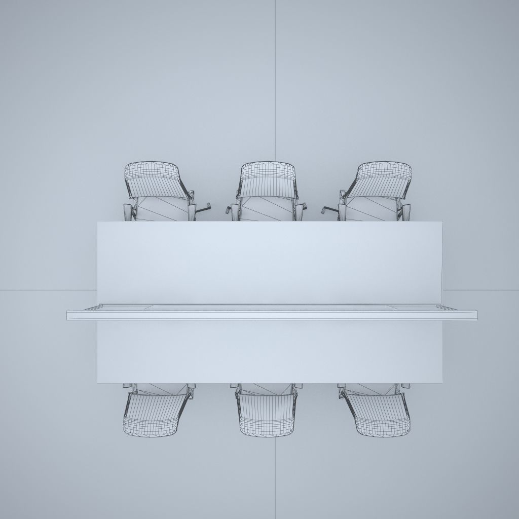 library table 3D model | CGTrader