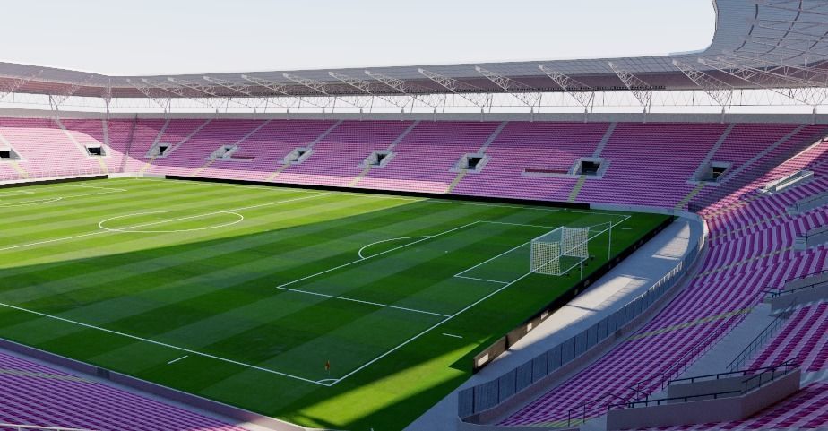 Stade de Geneve - Geneva Switzerland 3D model | CGTrader