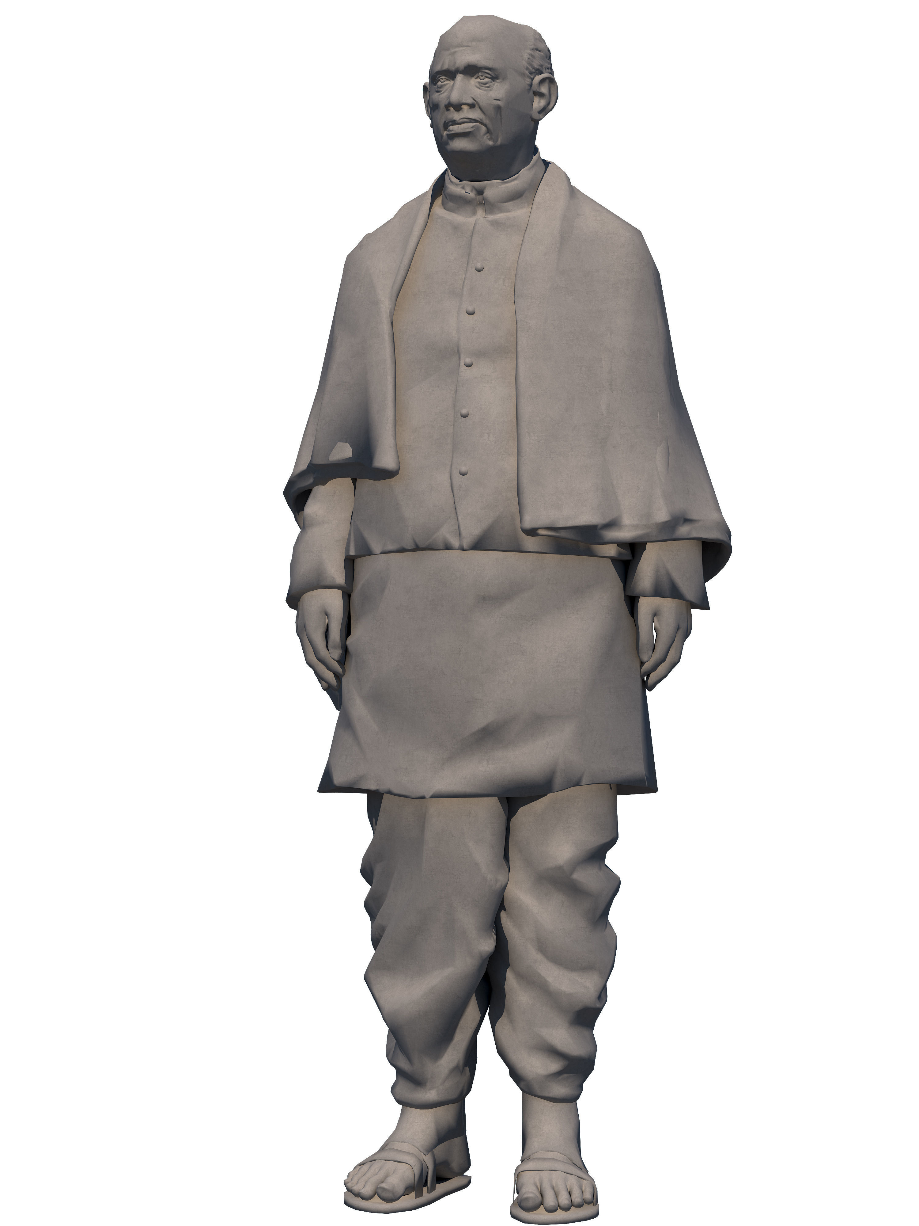 3D model Statue of Unity VR / AR / low-poly | CGTrader
