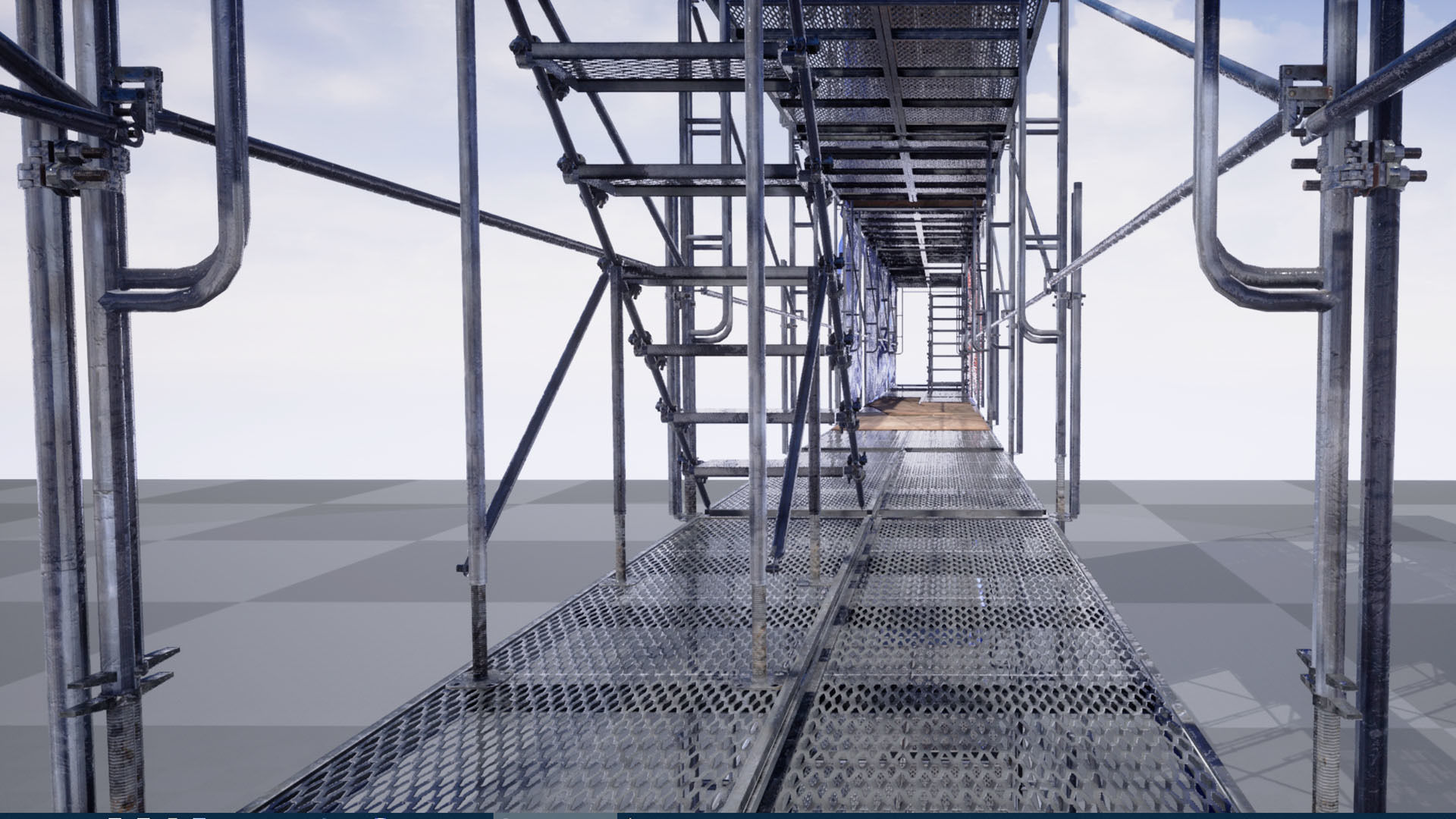 3D model Modular Scaffolding Set VR / AR / low-poly | CGTrader