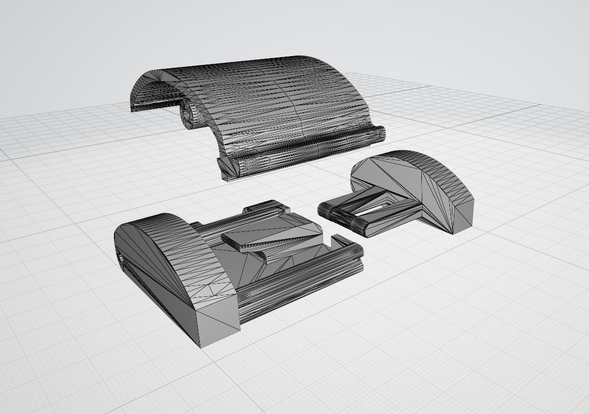 Chain lock 3D model 3D printable | CGTrader