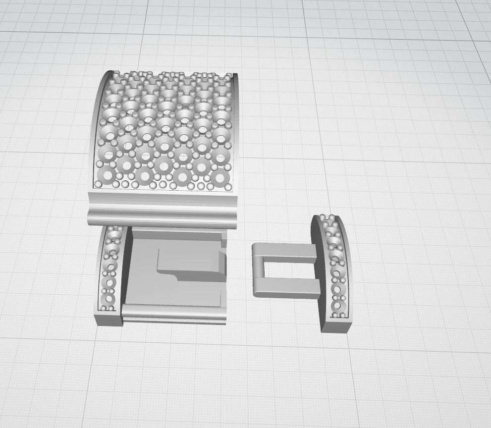 Chain lock 3D model 3D printable | CGTrader