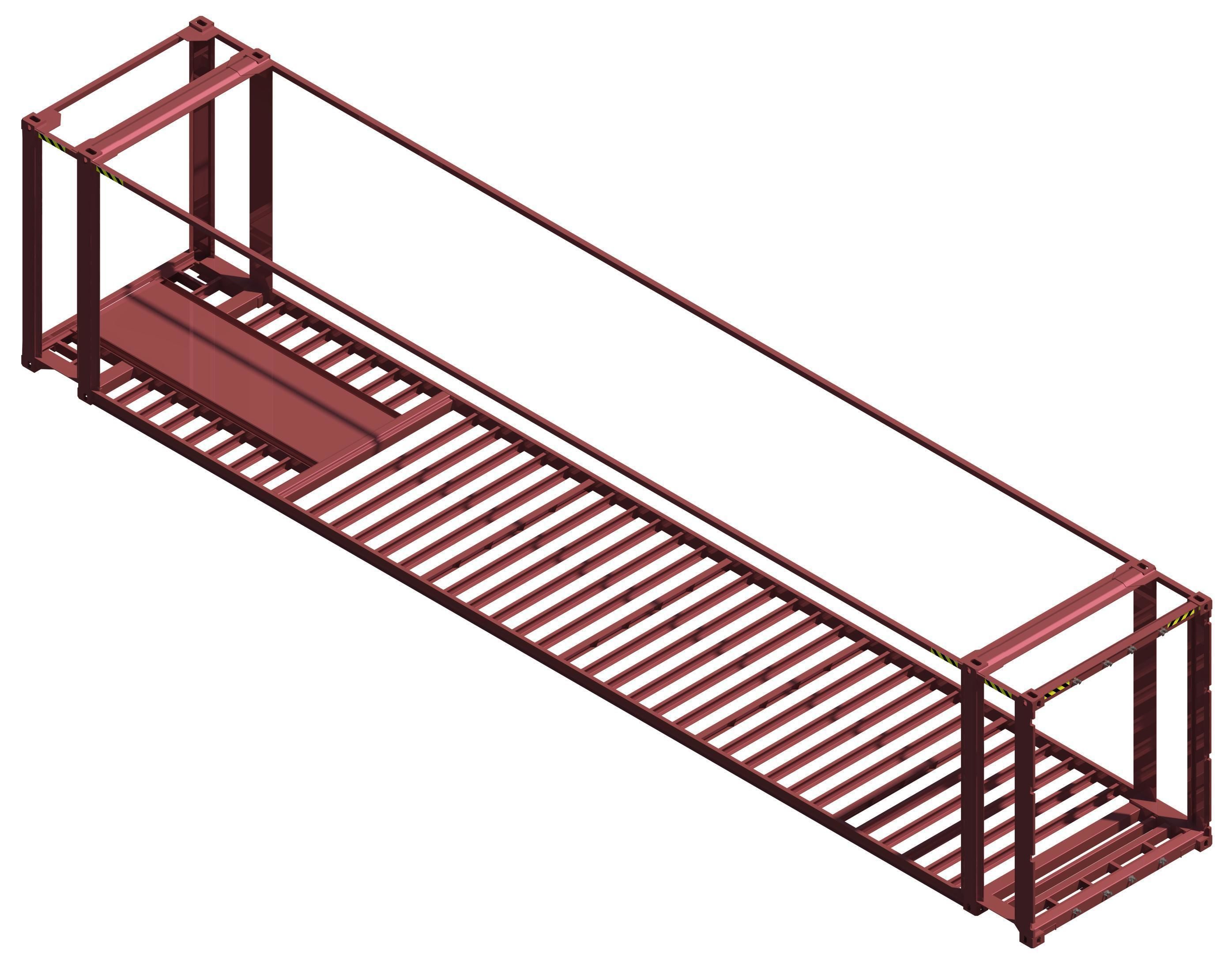 Autodesk Revit 2016 Shipping Container 45 Foot High Cube 3D model ...