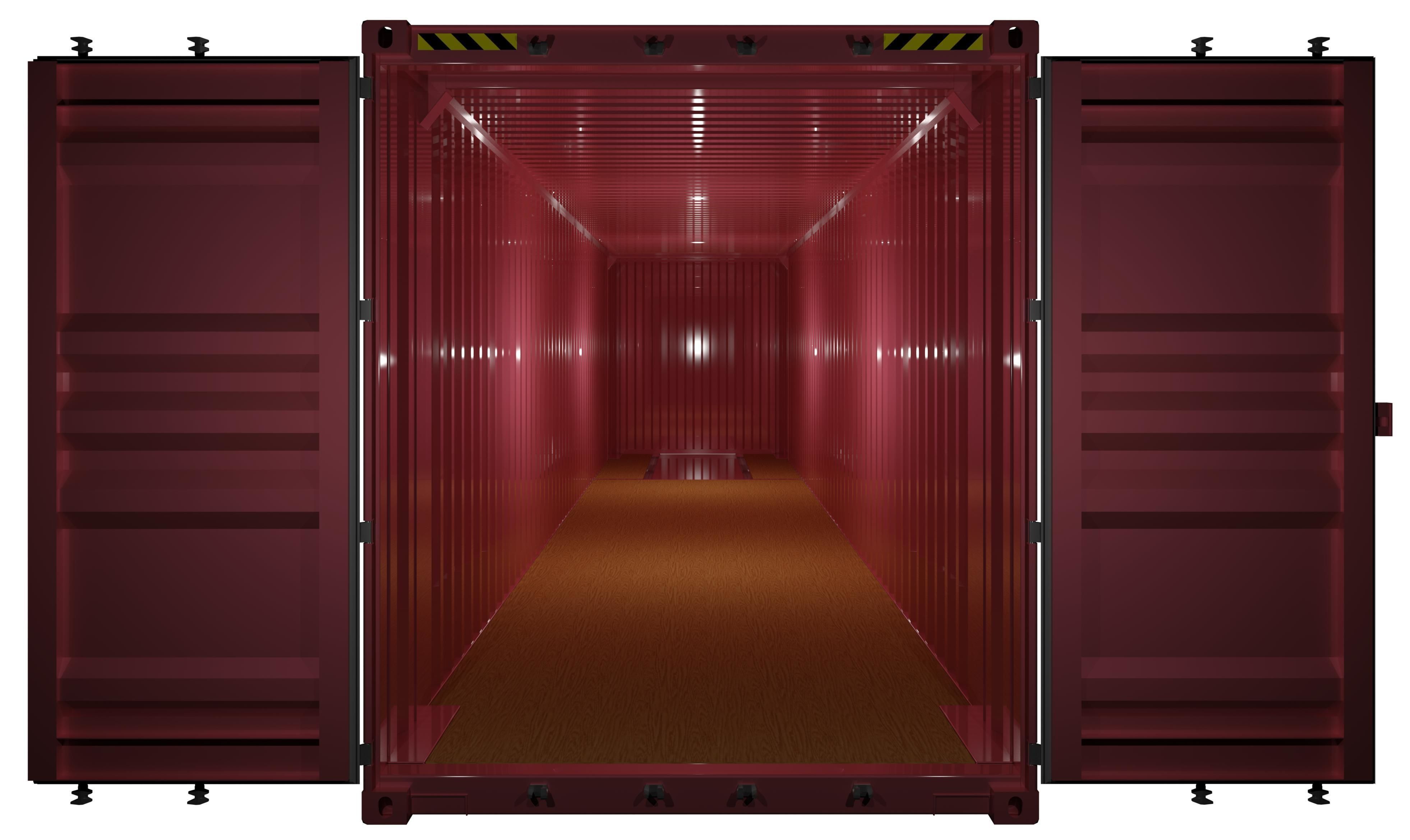 Autodesk Revit 2016 Shipping Container 45 Foot High Cube 3D model ...
