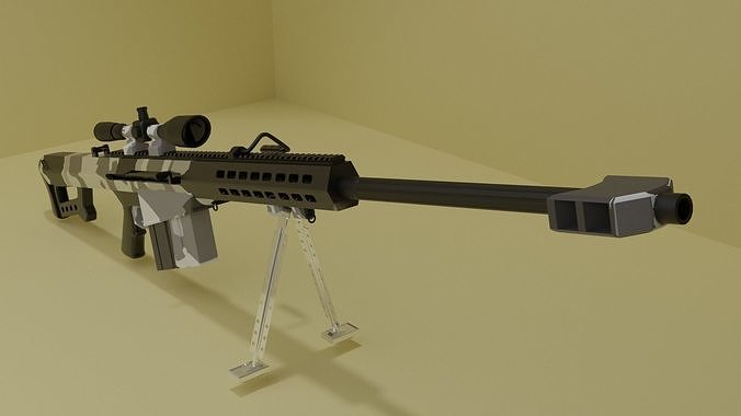 Sniper Gun 3D model | CGTrader