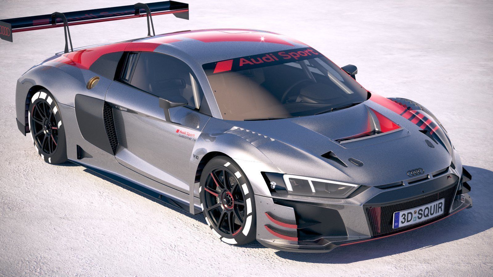 Audi R8 LMS GT3 2020 3D model | CGTrader