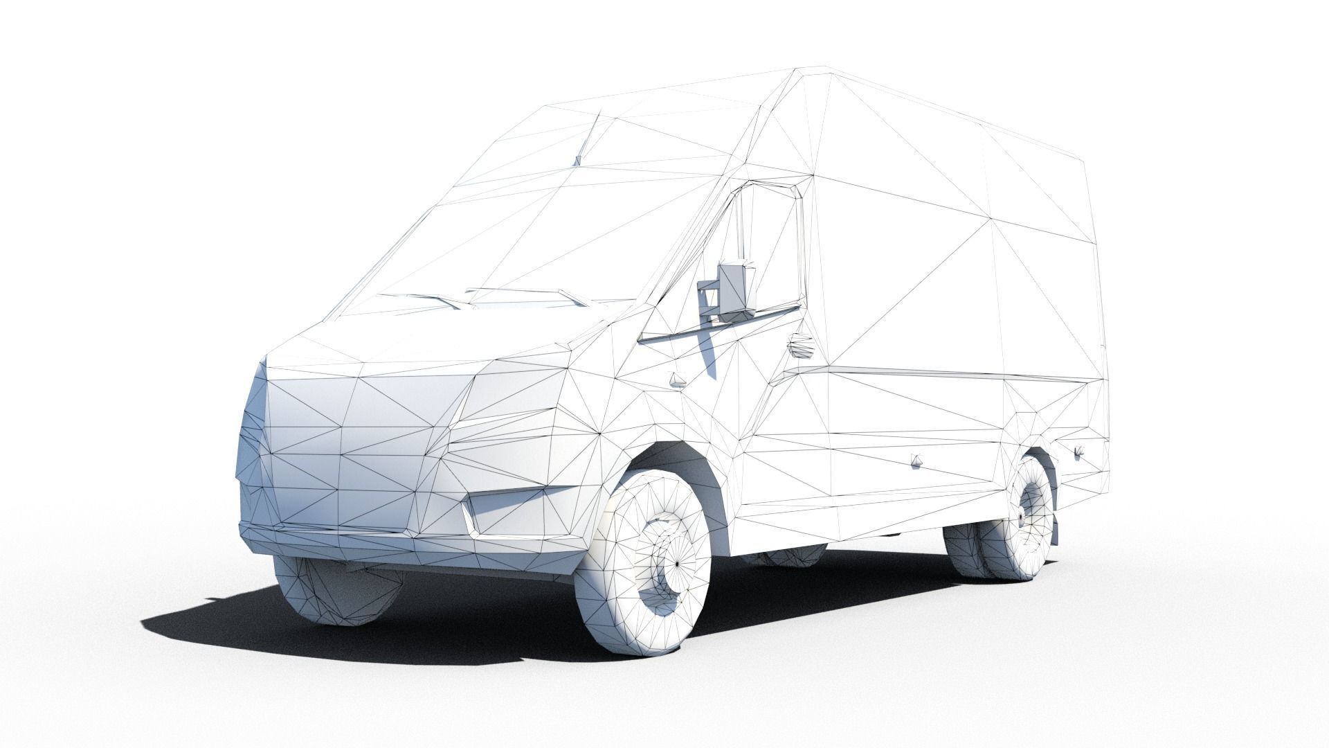 3D model Gaz Next Van VR / AR / low-poly | CGTrader